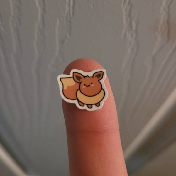 001-151 Mini Poke Stickers | All Gen 1 Kanto Mons | Die-cut Waterproof ...
