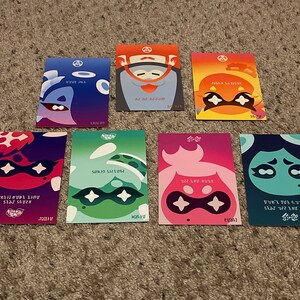 Splatoon Hotlantis WV3 Posters Harmony Paruko Tartar Dedf1sh - Etsy