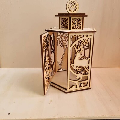 Laser Cut Decorative Gift Box With Flowers Pattern Opener - Etsy