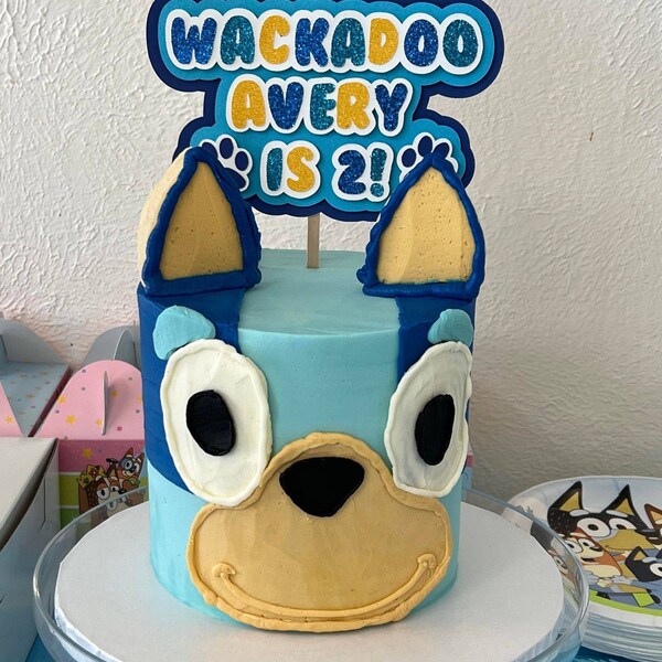 Wackadoo Cake Topper - Etsy