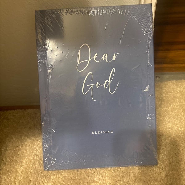 Dear God Personalized Prayer Journal- Custom Prayer Notebook- Christian ...