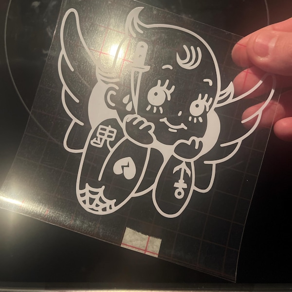 VAMP STYLE Metal Font Logo Decal Vampire JDM Aesthetic - Etsy