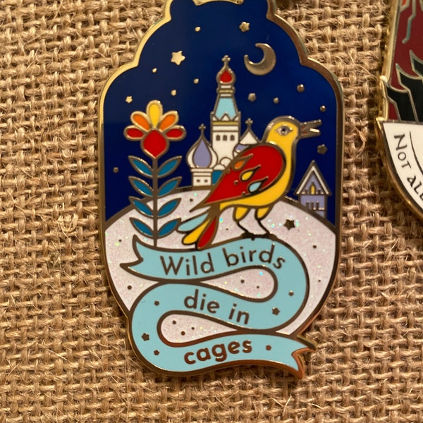 Winternight Enamel Pin - Etsy