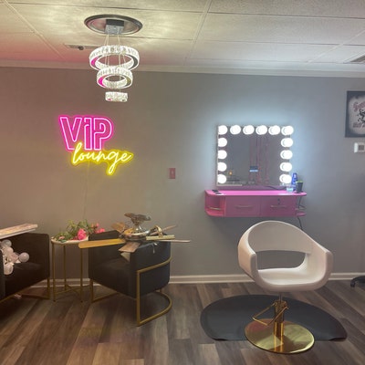 VIP Lounge Neon Sign, Club Neon Sign, Bar Neon Sign, Customizable Neon ...