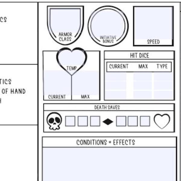 Blank Illustrated Pdf Item Cards For Dungeons And Dragons 5th Edition