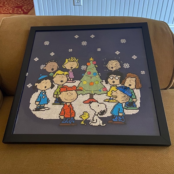 Vintage Comic Christmas Cross Stitch Pattern | Hark the Herald Angels ...