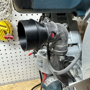2.5 Inch Dust Hose Adapter to Bosch Miter Saw (bosch Click & Clean ...