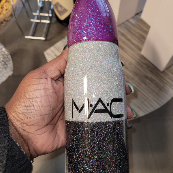 Custom Makeup Lipstick Inspired Tumbler Cup - Etsy