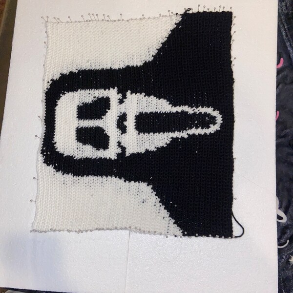 Scream Crochet Pillow Pattern Halloween Crochet Pattern Ghostface ...