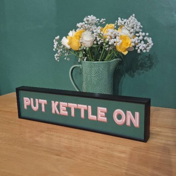 Riff Raff Only Framed Neon Style Font Print Metal Print Retro Gallery ...