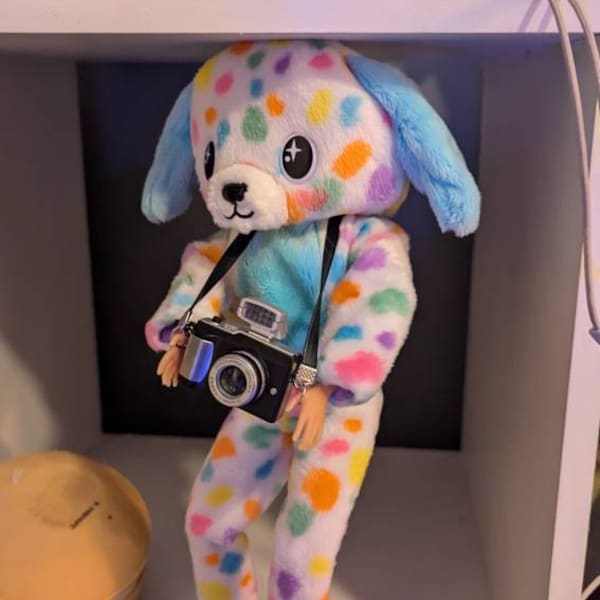 Elf Photographer Dream Set With Sound & Flash: 1/6 Scale Camera, Easel ...