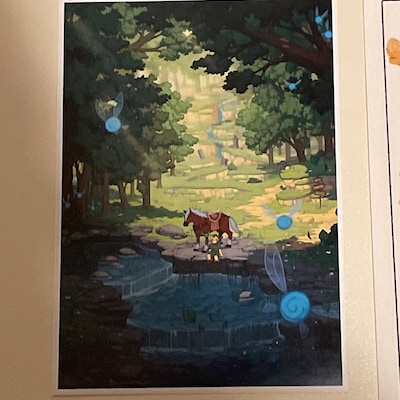 Legend of Zelda Art Print - Etsy