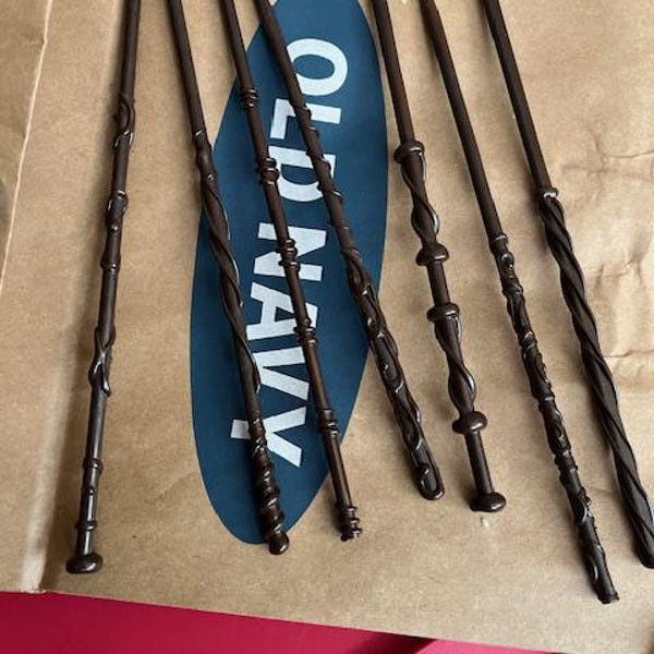 Wizard Wands Magic Wands Brown Wands - Etsy