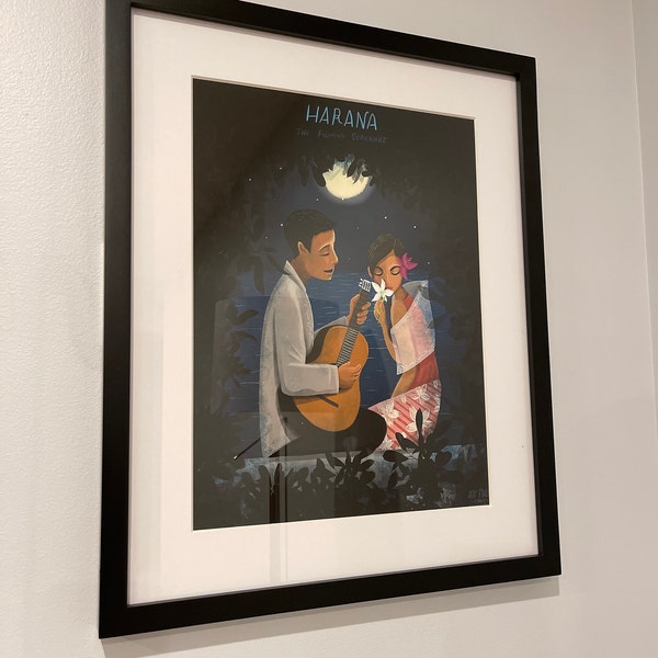 Harana Filipino Serenade Art Print: Traditional Courtship - Etsy