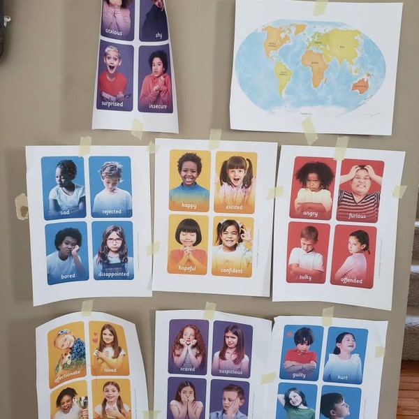 AFRICAN ANIMALS Who Am I Nomenclature Cards Riddles - Etsy