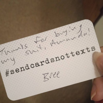 Most Thank You Cards Say Thank You Once. This Card Says Thank You 4 ...