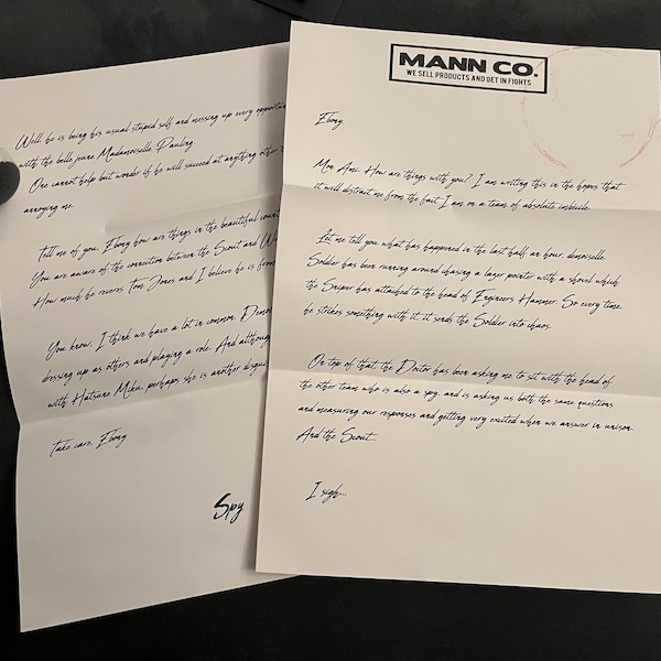 Sinfully Yours ADULT THEMED : Inspired by GHOST Themed Letter Bundle ...