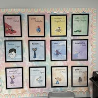 10 Children’s Bible Verse Posters - Watercolor Scripture - Sunday ...