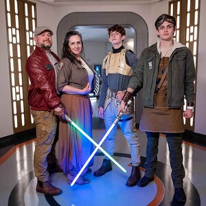 Star Wars fennic Shand Style Lighted Communication Badge / - Etsy