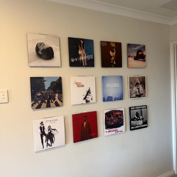 Vinylrax Double Album Display Brackets - Showcase Your Vinyl Passion ...