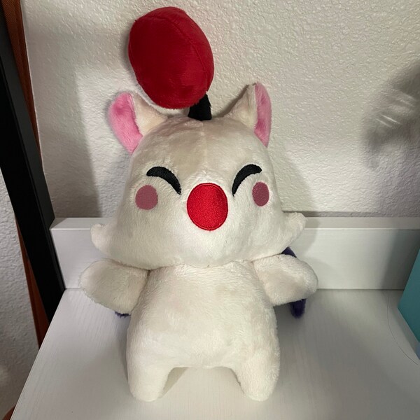 Moogle Plush | Cute Gamer Plushie and Stuffed Animal Gift - Etsy