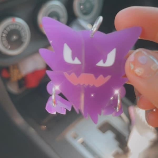 Gengar and Haunter Acrylic Keychain - Etsy