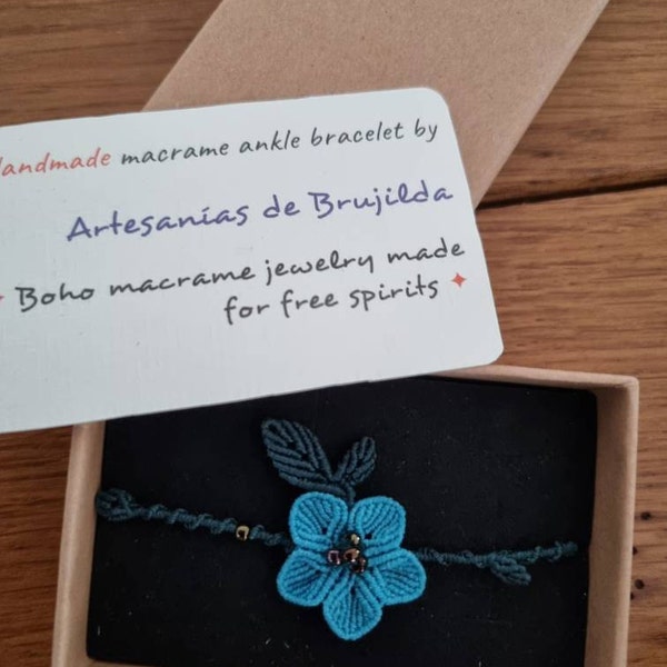 Macrame Daisy Ring, Open Adjustable Ring, Colourful Floral Ring, Hippie ...