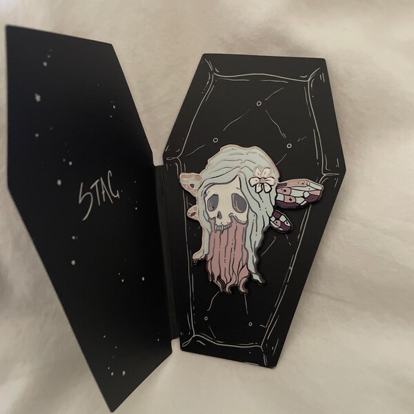 Daisy Bones Pin - Skeleton Fairy - Etsy