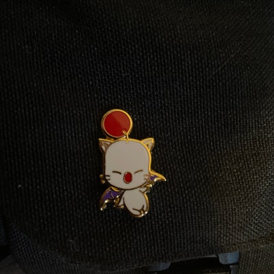 Final Fantasy Moogle Hard Enamel Pin - Etsy