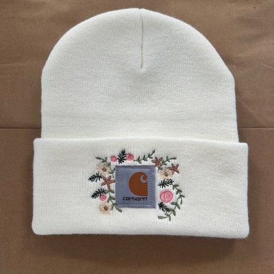 Carhartt Embroidered Beanie, Embroidered Women's Winter Hat ...