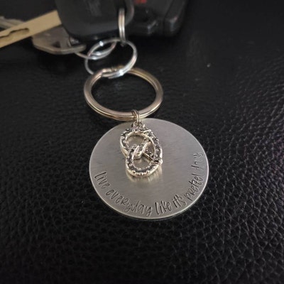 Pretzel Keychain, the Office Keychain, Stanley Hudson, Gift for BFF ...