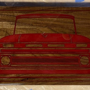 SVG Chevrolet Dually Pickup Rear View Silhouette Cut Files Designs ...