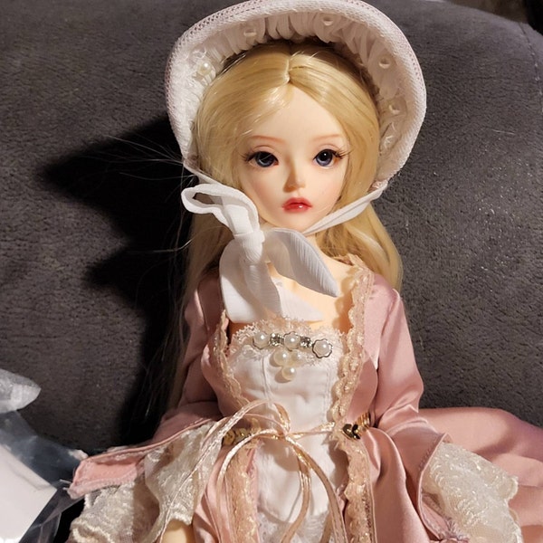 BJD Doll Full Set 1/4 BJD Fullset Posable Art Doll Ball Jointed Dolls ...