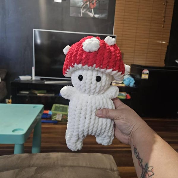 Mia Mushroom Loom Knitting Pattern - Etsy