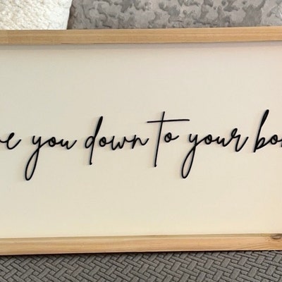 3d Wood Framed Custom Song Lyrics Sign Jason Aldean You Make It Easy ...