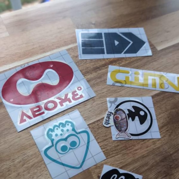 Splatoon Brand Logo Vinyls - Etsy