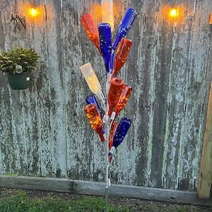The haint Chaser Glass Bottle Tree by Cubby's - Etsy