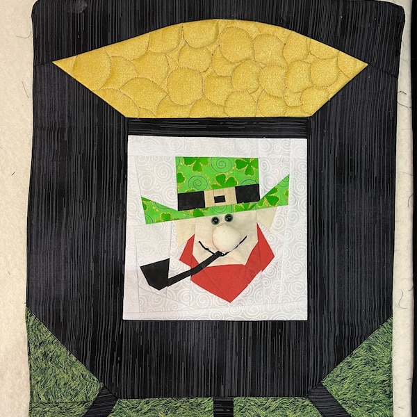 Trillium Paper Pieced Block Pattern in PDF - Etsy