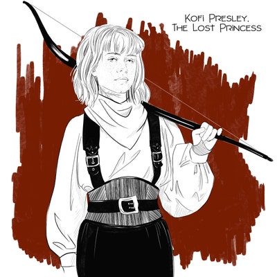 Custom Fantasy Character Bust Portrait Character Commission Painting ...