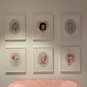 Bongo Baby Beatnik Girl Tshirt Pink Print - Etsy