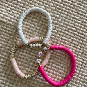 Heishi Bracelet Stack Boho Jewelry for Women Bracelets Wife - Etsy