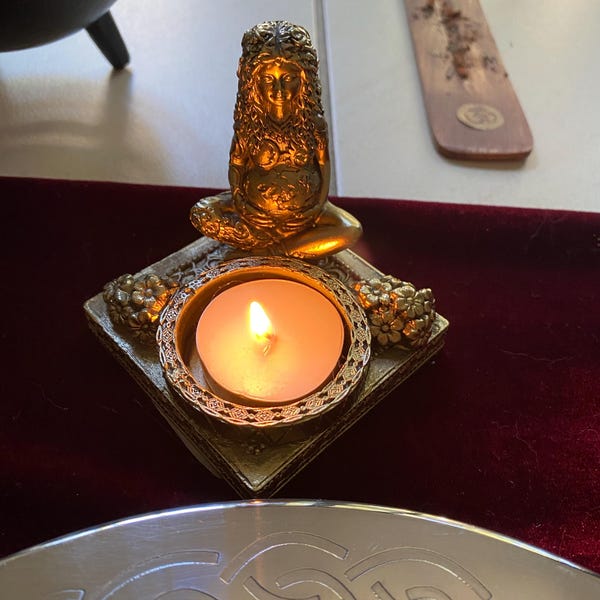 Altar Cloth - Altar Mat - Goddess Altar Mat - Moon & Sun - Sacred Space ...