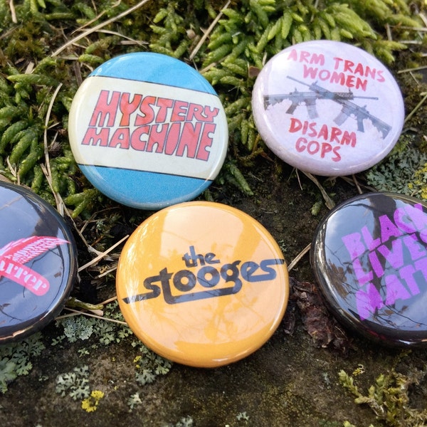 50 1 Inch Full Color Custom Buttons W/ Pin. We Can Make Any Size ...