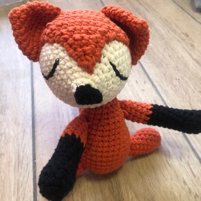 Effie the Fox PDF Crochet Plush Pattern - Etsy