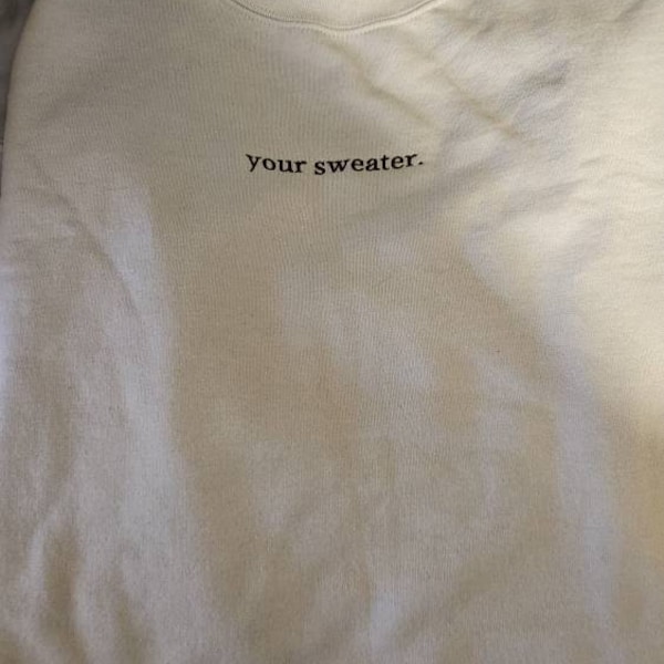 Your Sweater Embroidery, Conan Gray Unisex Sweatshirt, Conan's Song ...