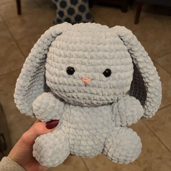 Cute Crochet Bunny Pattern, Amigurumi Crochet Pattern, PDF Crochet ...