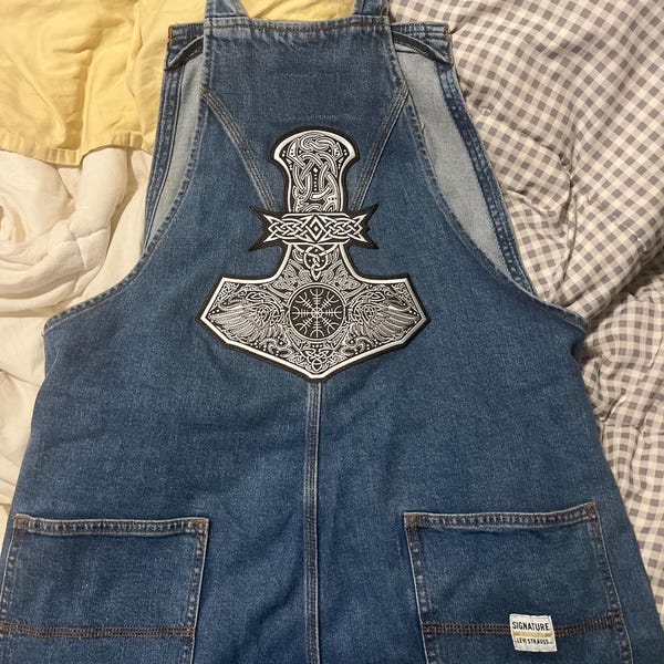 Cerberus Large Embroidered Back Patch - Etsy