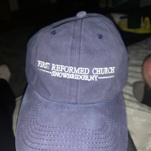 Navy Blue Dad Hat Custom Embroidered Baseball Cap Your Own - Etsy