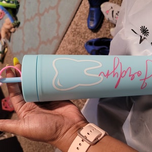 Personalized Dentist Tooth Tumbler Cup, Dental Hygiene Gifts, Dental ...