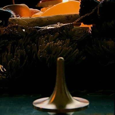 Cast Iron Spinning Top / Fidget / Inception Totem - Etsy